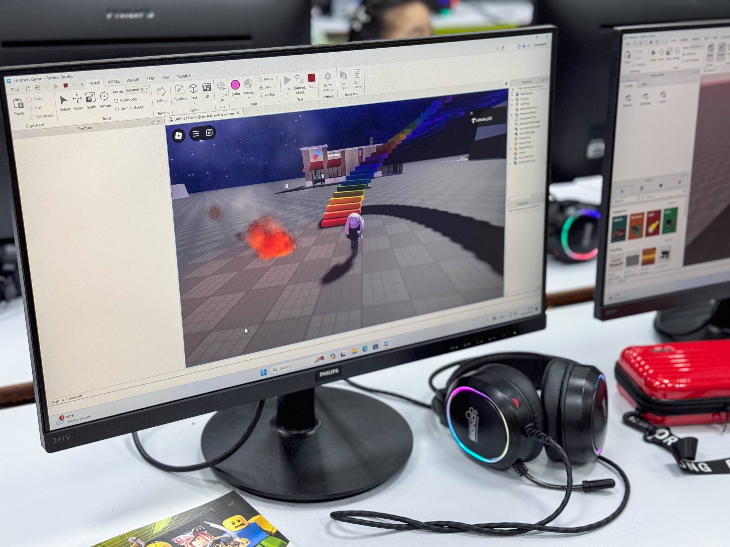 ค่าย Coding with Game Design vi Roblox Studio - St. Francis Xavier Convent