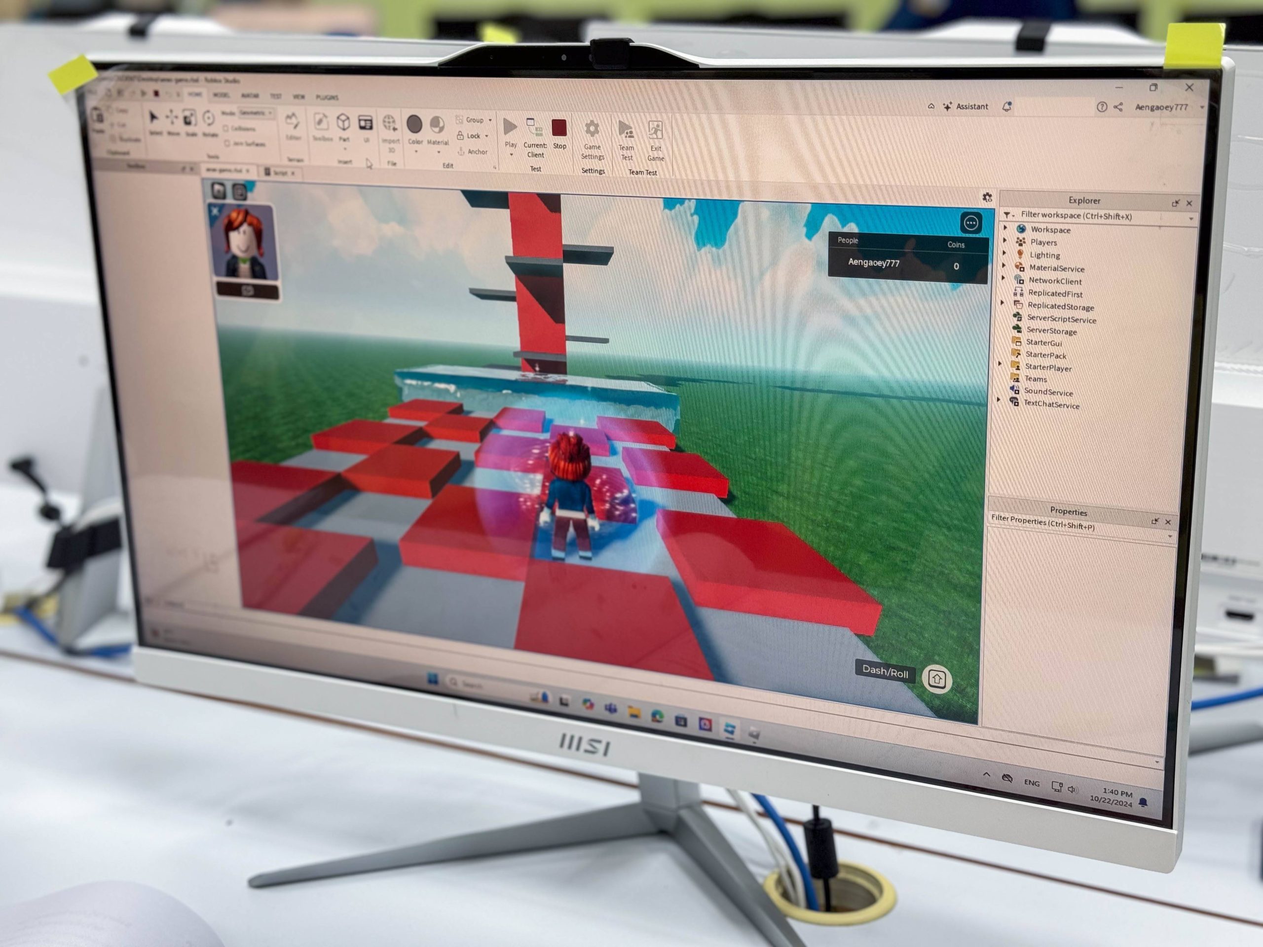 ค่าย Coding with Game Design vi Roblox Studio - St. Francis Xavier Convent