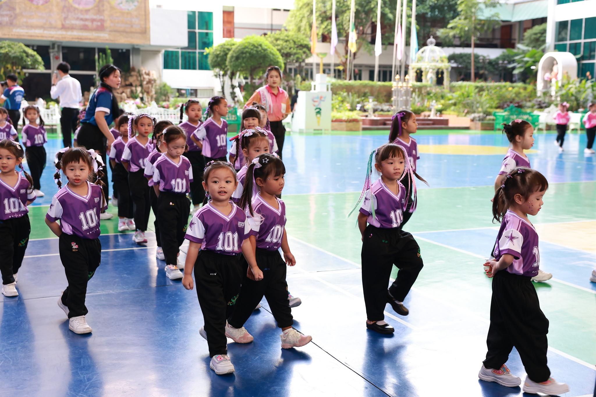 บรรยากาศกีฬาสีอนุบาล 2568 - St. Francis Xavier Convent